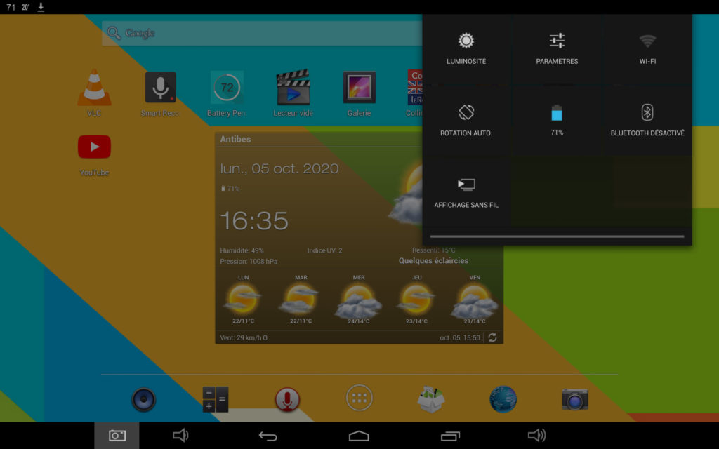 KDJ Webdesign, le blog » Test de la tablette CUBE U30GT2 Peas 101HQ